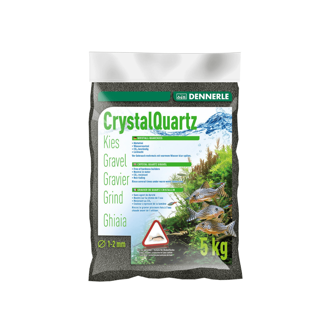 Crystal Quartz Gravel Diamond Black 5kg