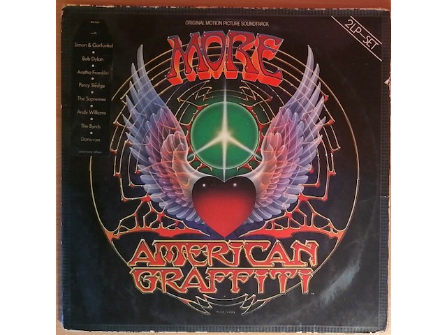 2LP V/A - More American Graffiti OST (1979) Germany VG-