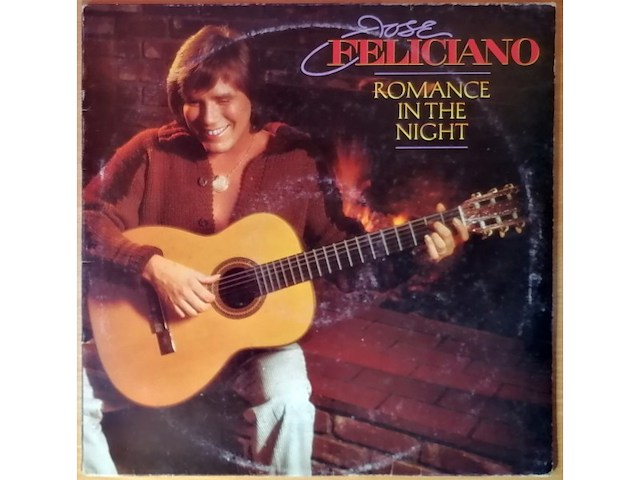 LP JOSE FELICIANO - Romance In The Night (`83) Italy NM