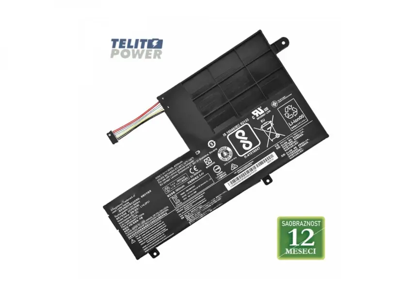 Baterija za laptop LENOVO Yoga 510-14AST ( levi kabl ) / L15L2PB1 7.6V 35Wh / 4610mAh