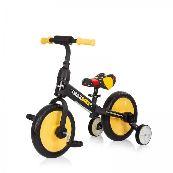 CHIPOLINO Bicikl Max bike 2u1 yellow black