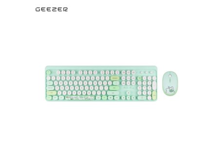 GEEZER WL HELLO BEAR SET TASTATURA I MIŠ U ZELENOJ BOJI