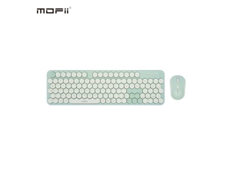 MOFII WL HONEY COMB SET TASTATURA I MIŠ U ZELENO/BELOJ BOJI CENA