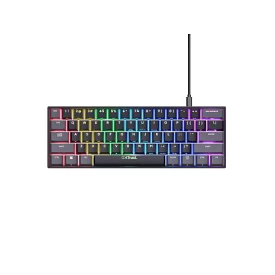 TRUST TASTATURA GXT867 ACIRA 60 MINI CENA