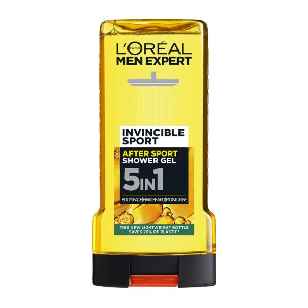 L'Oreal Paris Men Expert Invincible Sport Gel za tuširanje, 300 ml