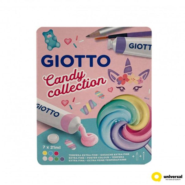 GIOTTO Tempera 7/1 21ml Candy 302100