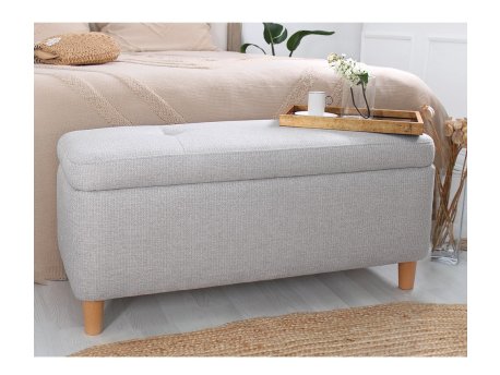 ATELIER DEL SOFA TABURE ROCIO LIGHT GREY