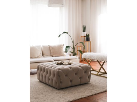 ATELIER DEL SOFA TABURE CHESTER CREAM