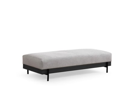 ATELIER DEL SOFA TABURE ETI BLACK POUFFE GREY