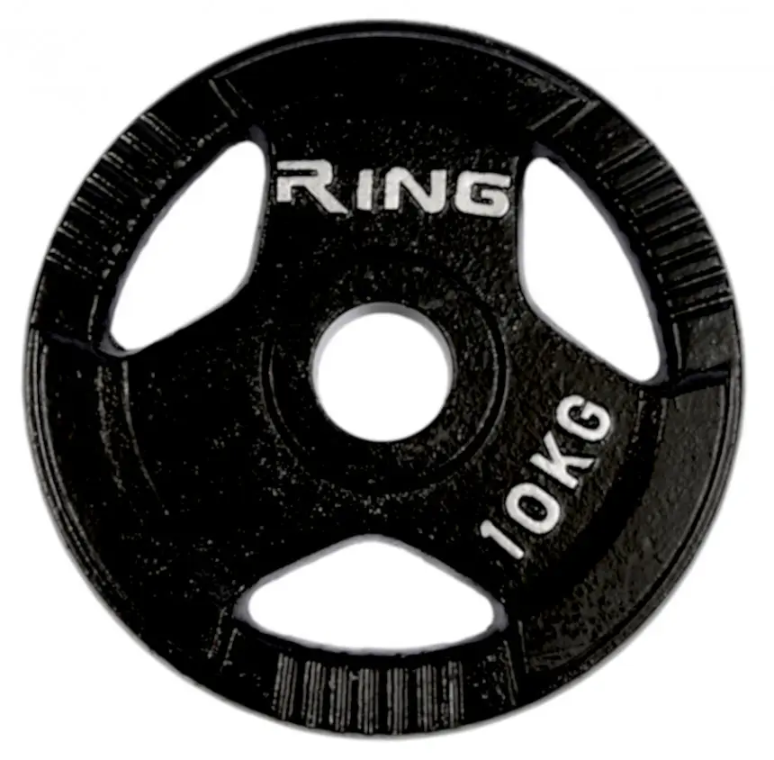 RING Olimpijski tegovi liveni sa hvatom 1x10kg RX PL14-10