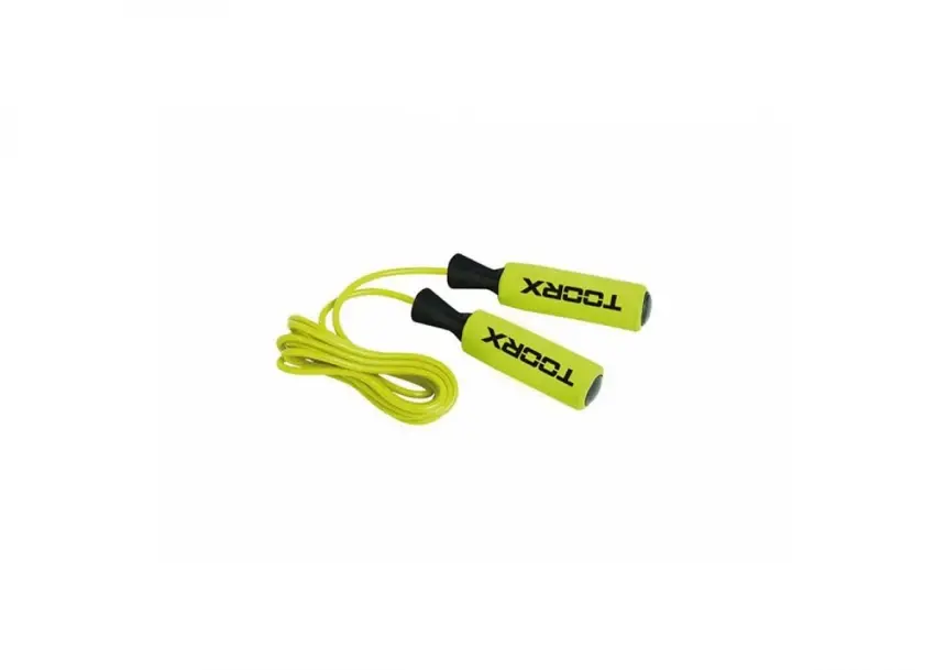 KONOPAC ZA PRESKAKANJE TOORX PVC SPEED SOFT lime green-black