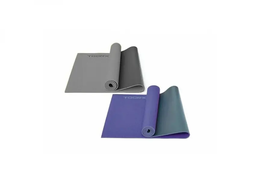 PODLOGA ZA JOGU TOORX 173x60x0,6 cm purple-gray