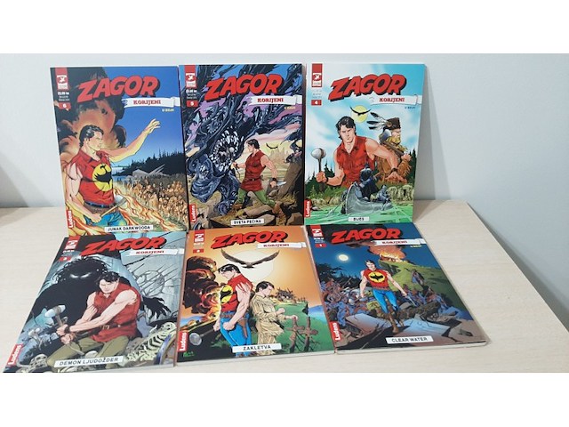 Zagor Korijeni 1 - 6