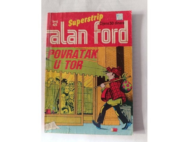 Alan Ford 425 Povratak u tor