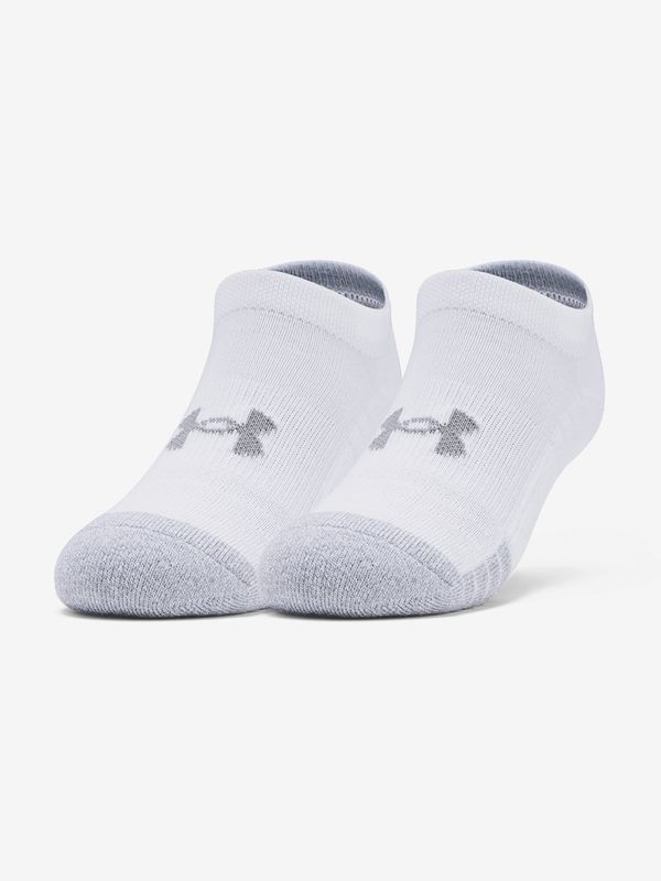 UNDER ARMOUR SOCKS YOUTH HEATGEAR NS-WHT - BOYS