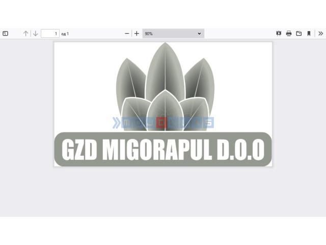 GZD MIGORAPUL doo iz Beograda potreban MOLER