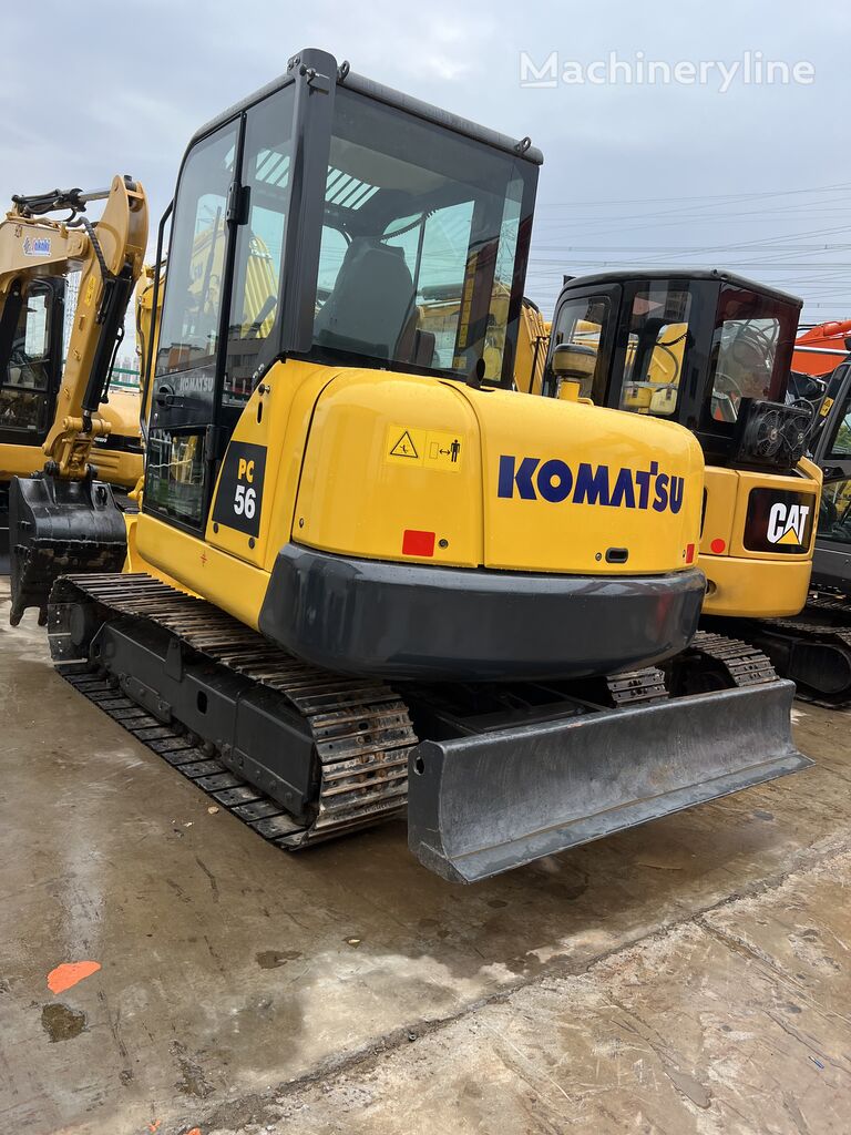 Komatsu PC56-7 bager guseničar nakon udesa