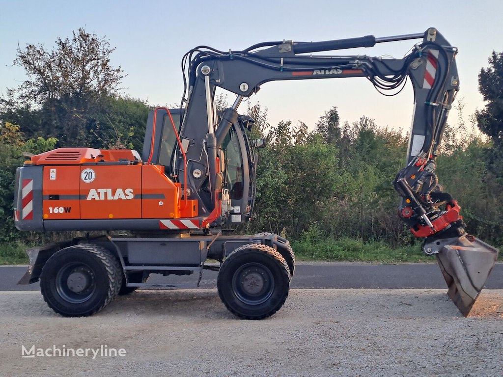 Atlas 160 W ROTOTILT Z NIEMIEC SUPER STAN bager točkaš