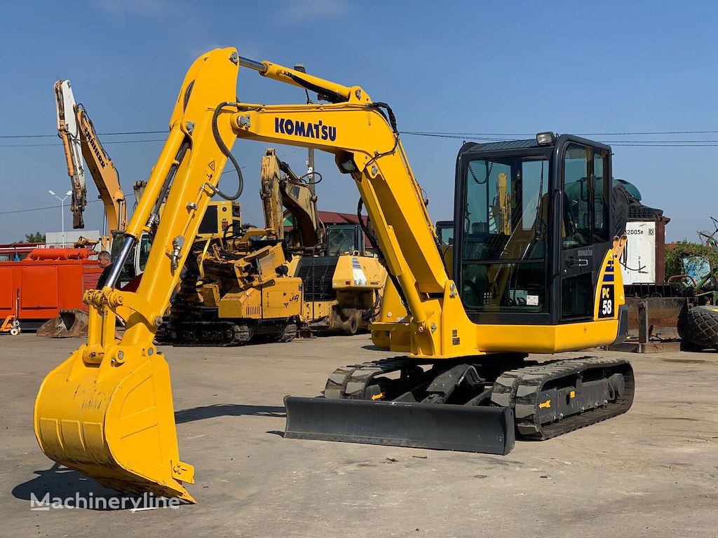 Komatsu PC58-8 mini bager