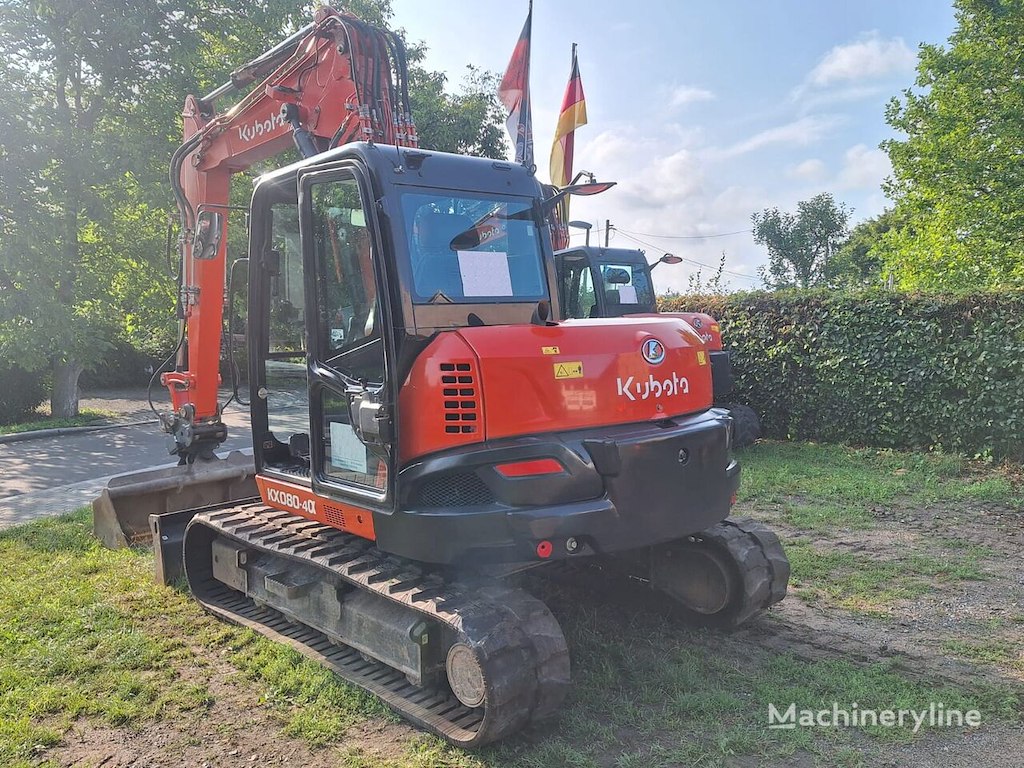 Kubota KX080-4 VA mini bager