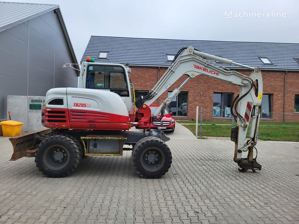 Takeuchi Koparka kołowa TAKEUCHI TB295W / 8650 mtg / SUPER STAN ! bager točkaš