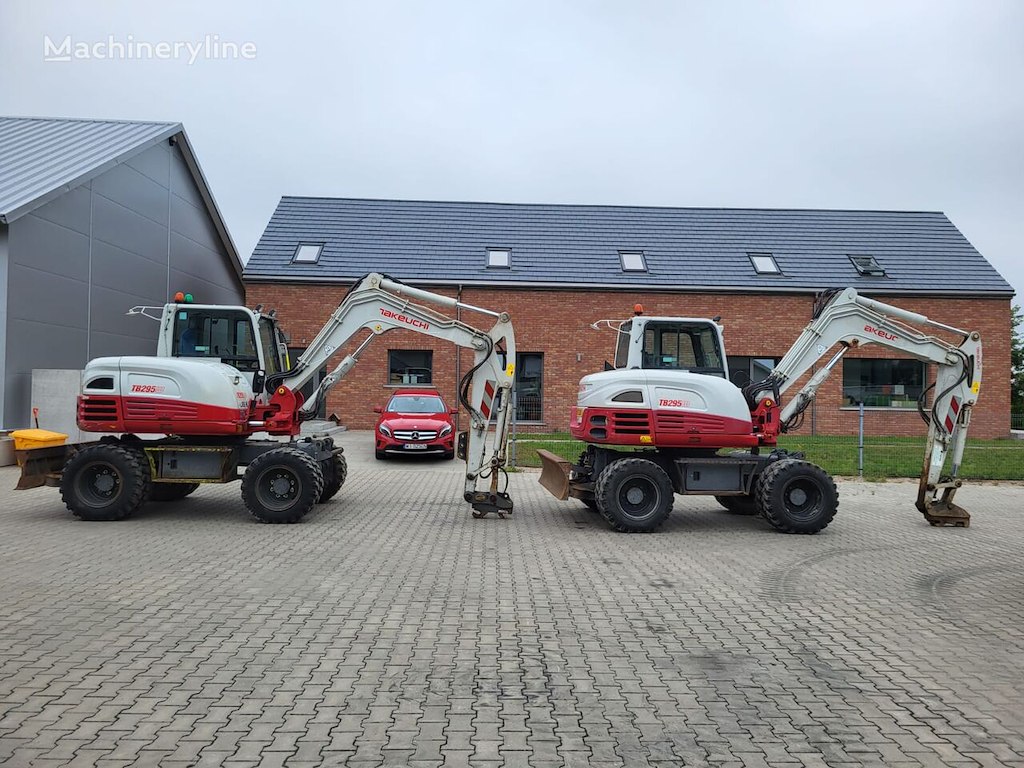 Takeuchi Koparka kołowa TAKEUCHI TB295W 8492 mtg bager točkaš