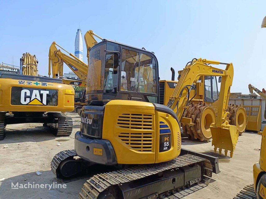 Komatsu PC55MR mini bager