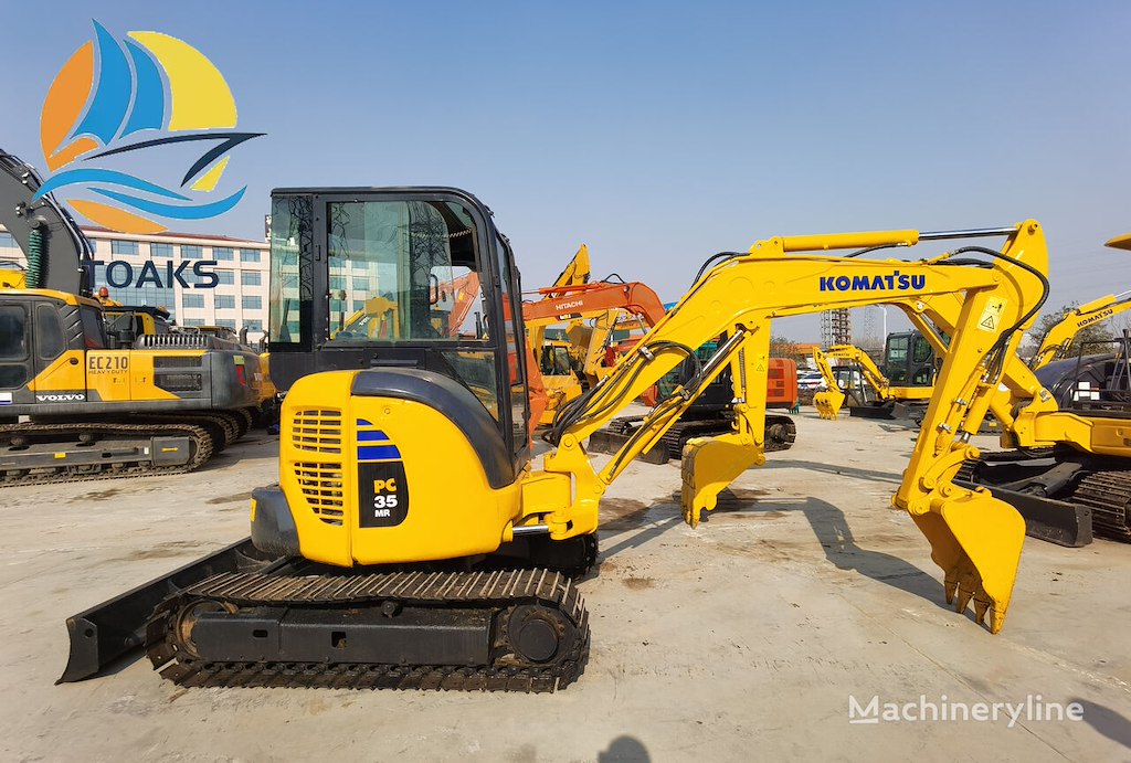 Komatsu PC35 mini bager