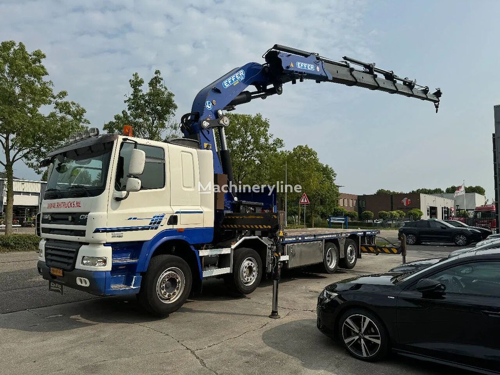 DAF CF 85.460 8X2 EFFER 850/6S CRANE + REMOTE CONTROL pokretna dizalica