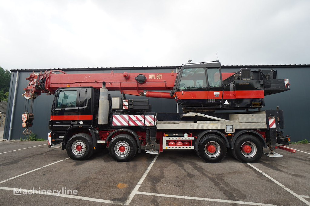 Mercedes-Benz ACTROS 4141 / FAUN HK60 MOBILE CRANE WITH JIB pokretna dizalica