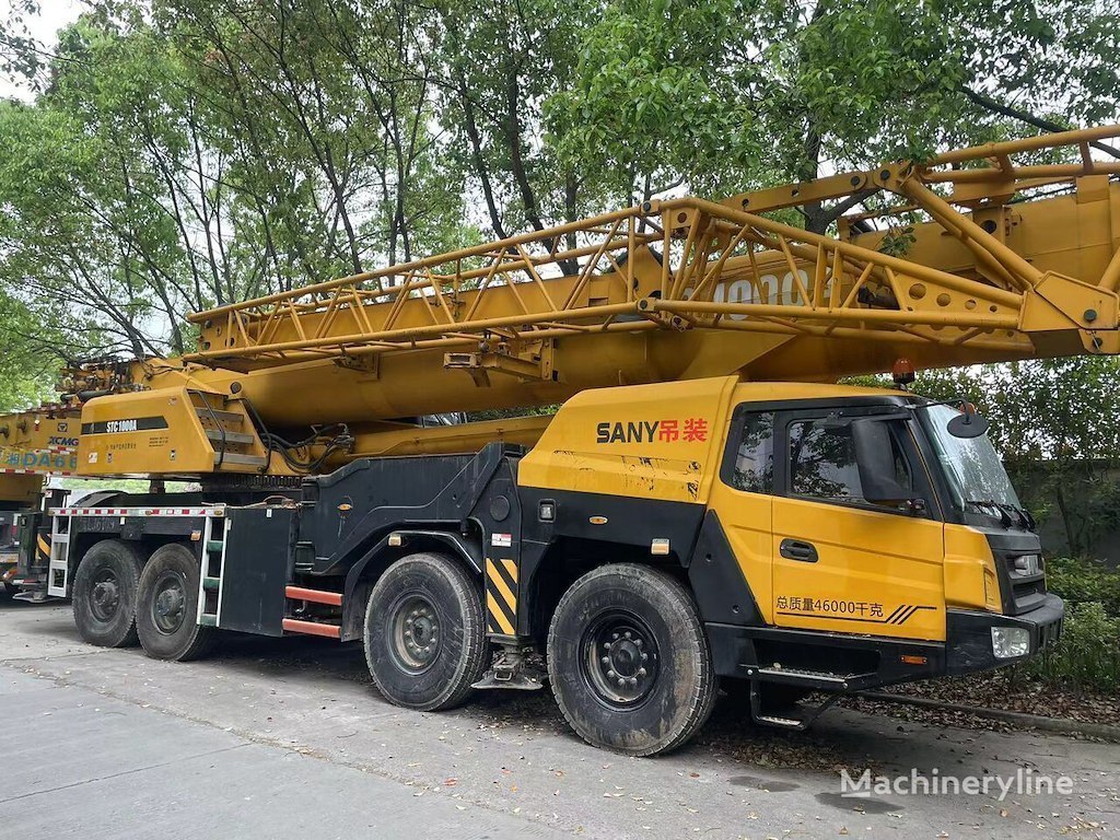 Sany 4 axle sany100 ton pokretna dizalica