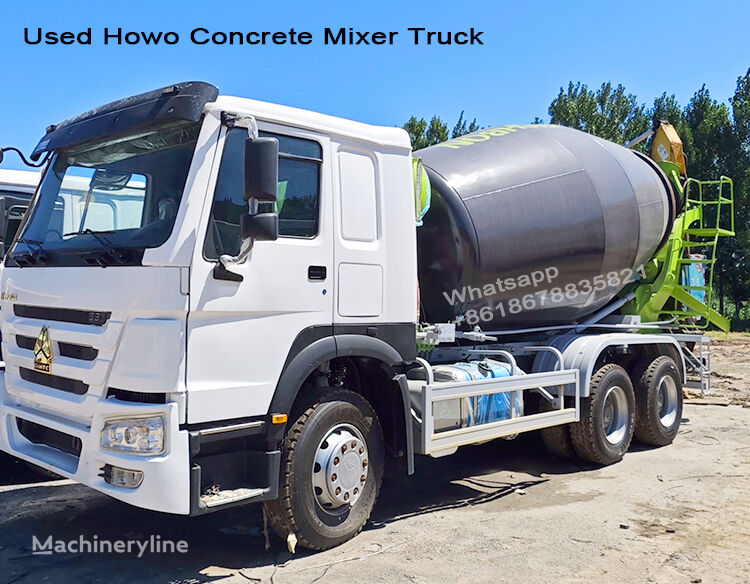 Used Sunotruk Howo Concrete Mixer Truck for Sale kamion s mešalicom za beton