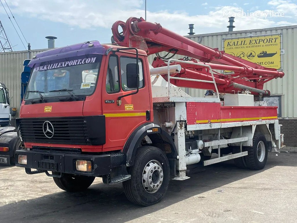 Mercedes-Benz SK 1922 Concrete Pump Putzmeister 24 Meters + Joystick Remotre 8 pumpa za beton