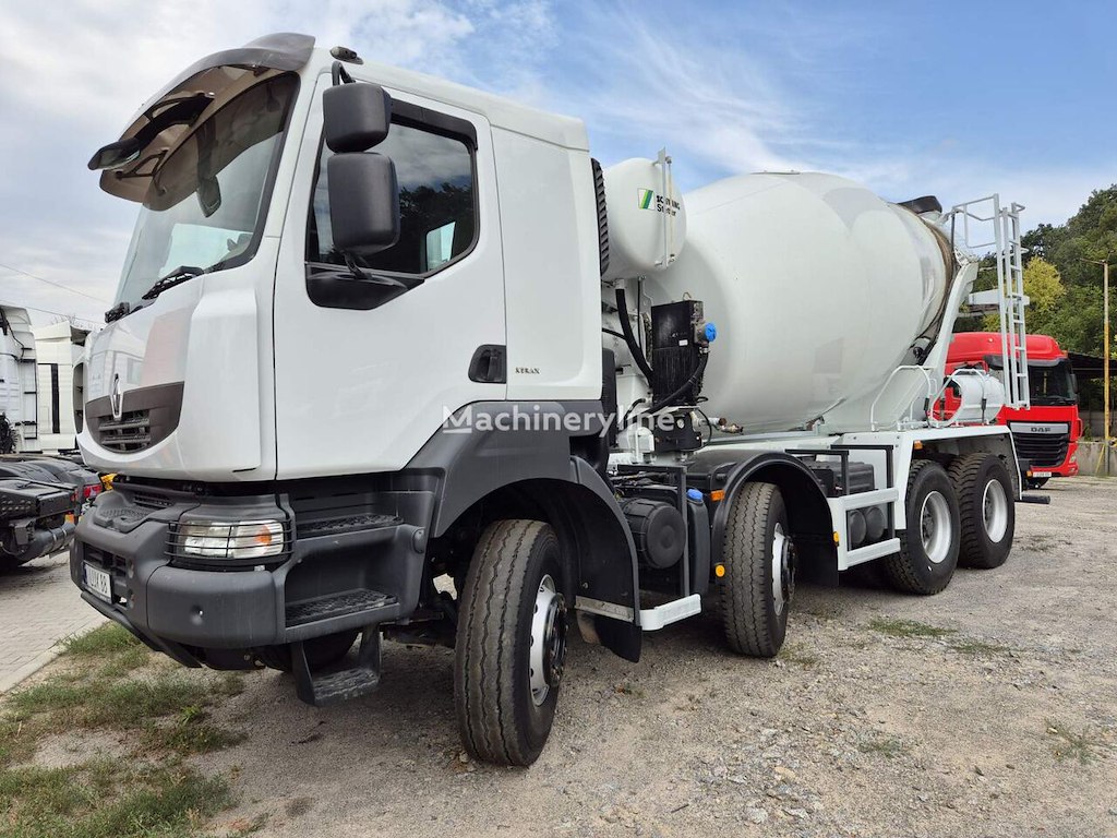 Renault KERAX 460 8x4 v Lizynh kamion s mešalicom za beton