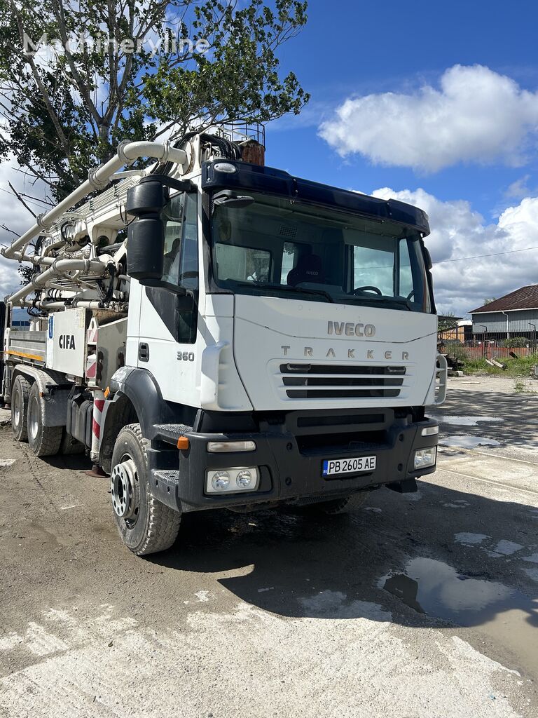 Cifa na šasiji IVECO pumpa za beton