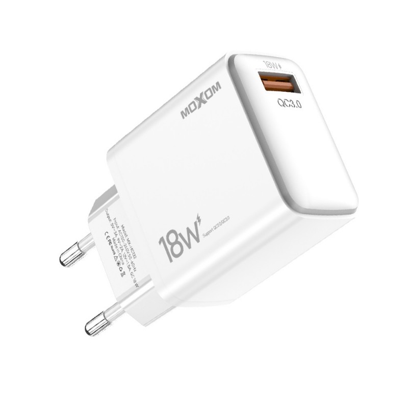 Kućni punjač za iPhone lightning (3A | 18W | 1xUSB) HC132 bela