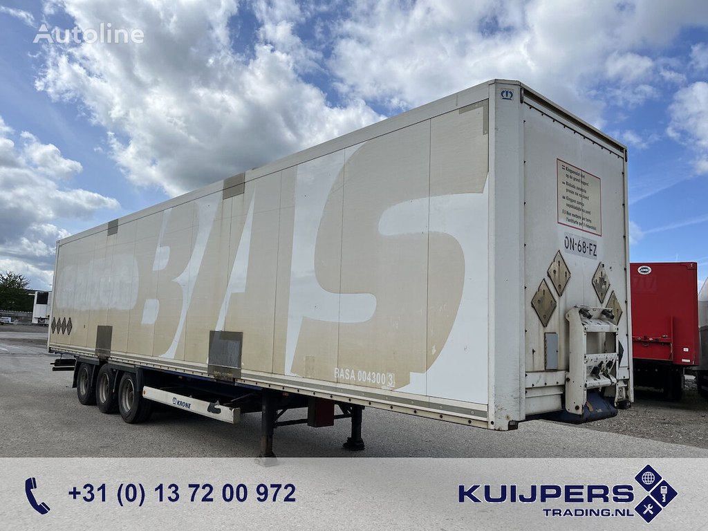 Krone Dryliner / Box / Huckepack Trailer furgon poluprikolica