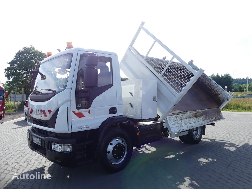 IVECO EUROCARGO 120-220 / WYWROTKA Z HYDROBURTĄ / 90 tys km / JAK NOWA kiper