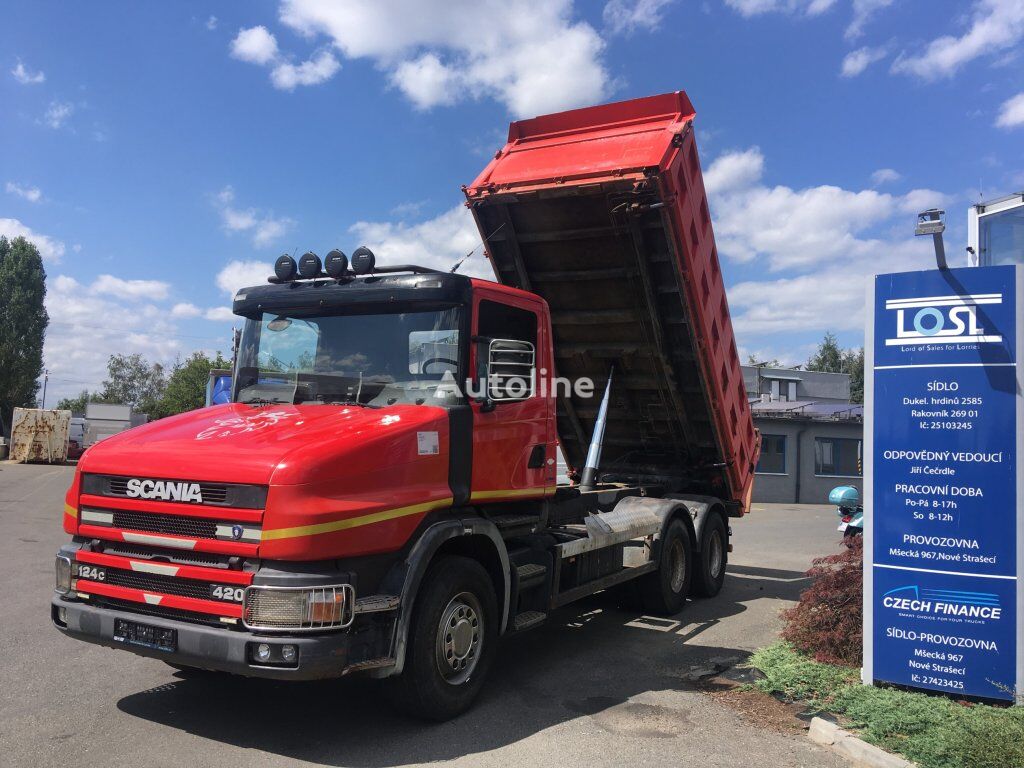 Scania 124C kiper