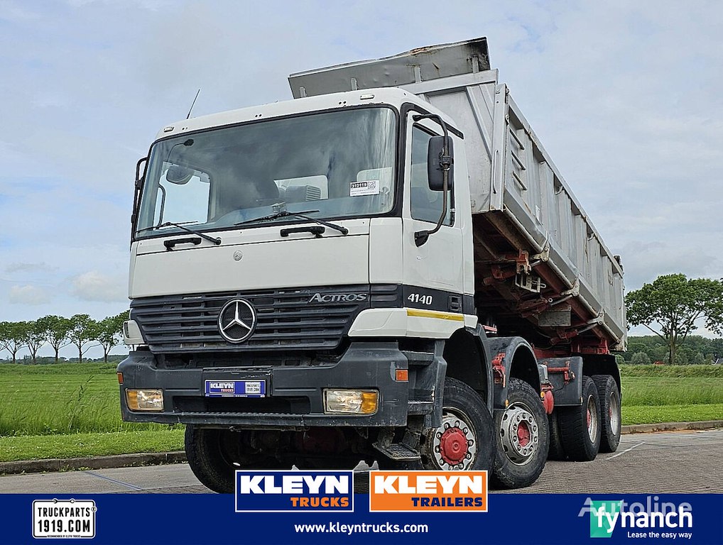 Mercedes-Benz ACTROS 4140 8x6 manual meiller kiper