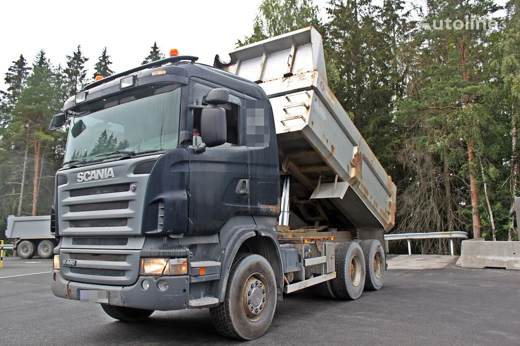 Scania R480 *6x4 *FULL STEEL *HUB REDUCTION *RETARDER *VIDEO kiper