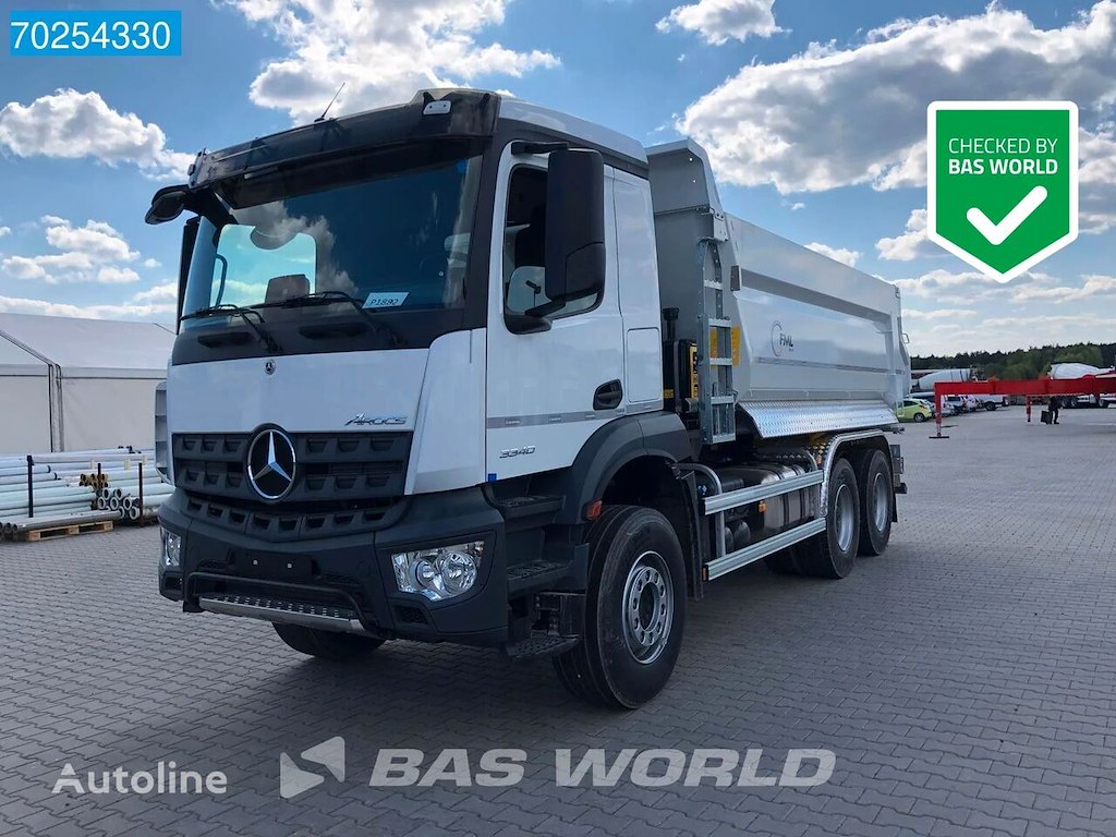 Novi Mercedes-Benz Arocs 3340 6X4 16m3 tipper Automatic Steelsuspension Big-Axle Eu kiper