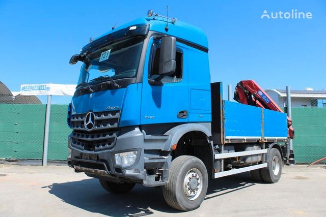 Mercedes-Benz 1848 4x4 BB ALLRAD KRAN kamion s ravnom platformom