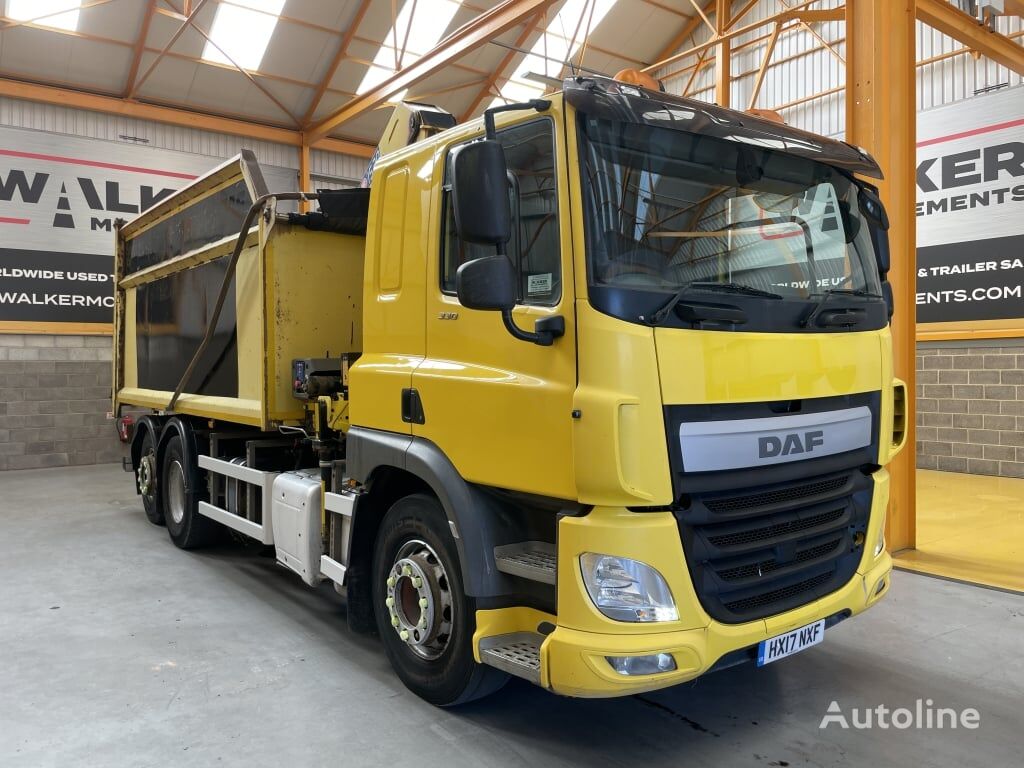 DAF CF 330 *EURO 6* 6X2 TIPPER/CRANE – 2017 – HX17 NXF kamion s ravnom platformom