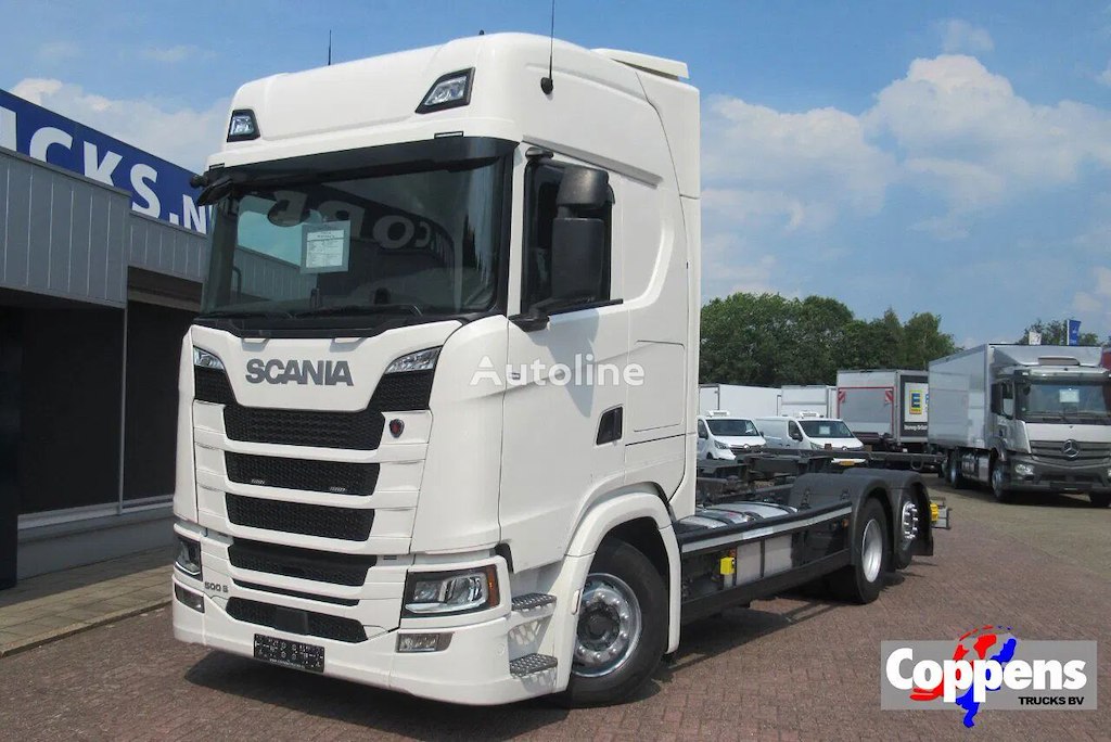 Scania S500 Chassis 6x2 Stuuras kamion šasija