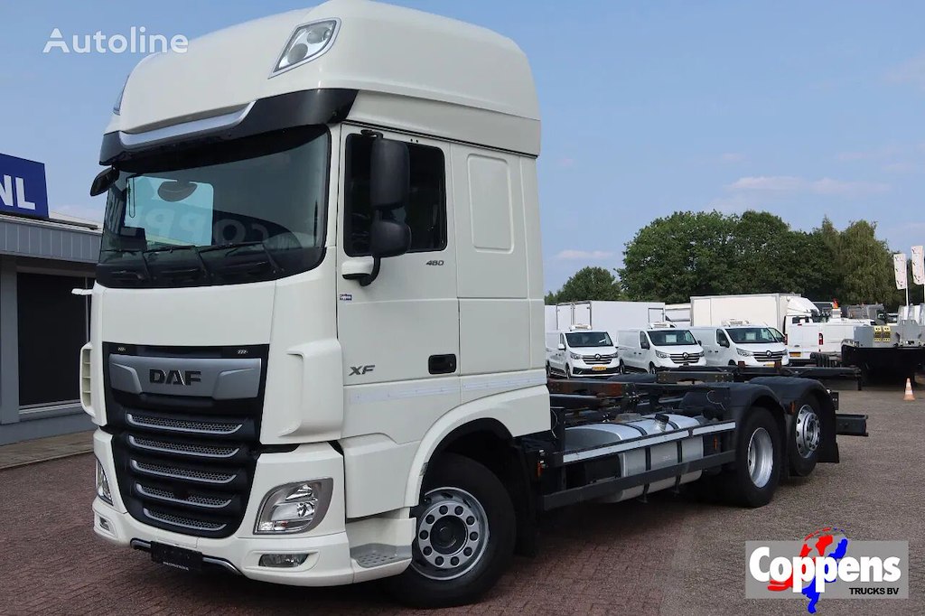 DAF XF 106.480 BDF Super Space CAb 6X2 FAN kamion šasija