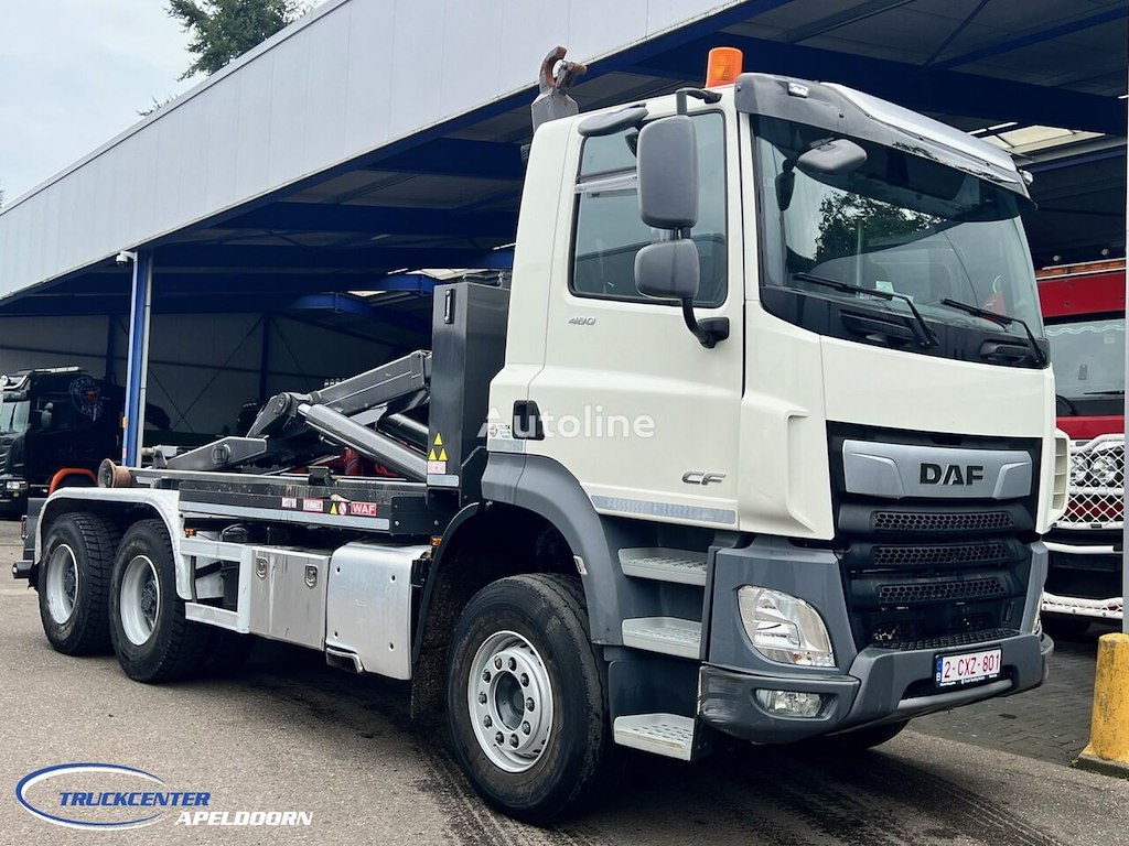 DAF CF 480 28.470 km, 6x4 Big axles, Steel springs kamion rol kiper