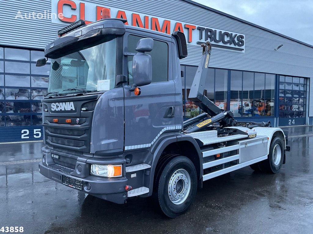 Scania G 410 Euro 6 Retarder Palfinger 15 Ton haakarmsysteem Just 150.6 kamion rol kiper