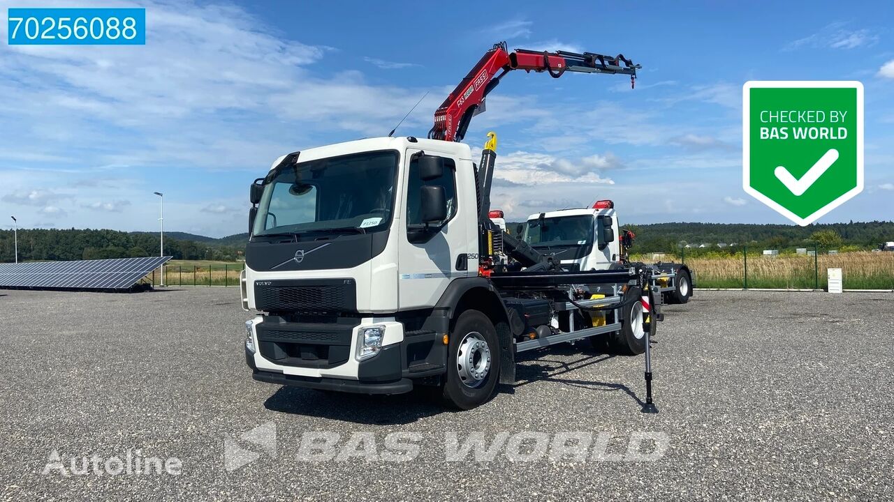 Novi Volvo FE 250 4X2 Fassi F65B.0.23 Kran Crane 12tons KH hooklift Euro 6 kamion rol kiper