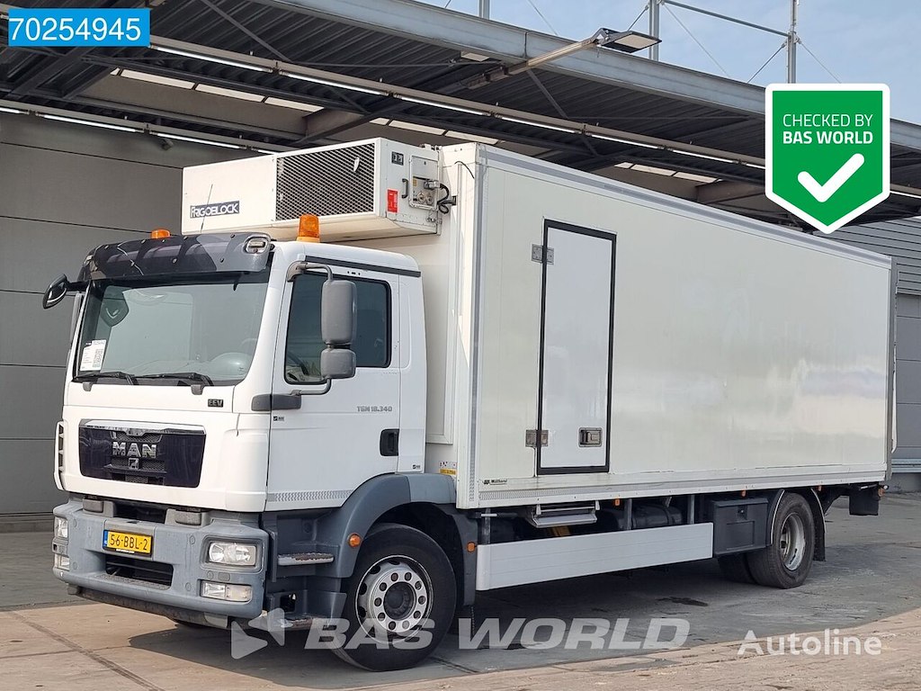 MAN TGM 18.340 4X2 18tonner Frigoblock FK 25 SL Ladebordwand EEV kamion hladnjača